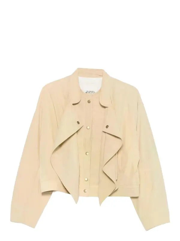 Isabel Marant Tricia Buttoned Jacket - Neutrals