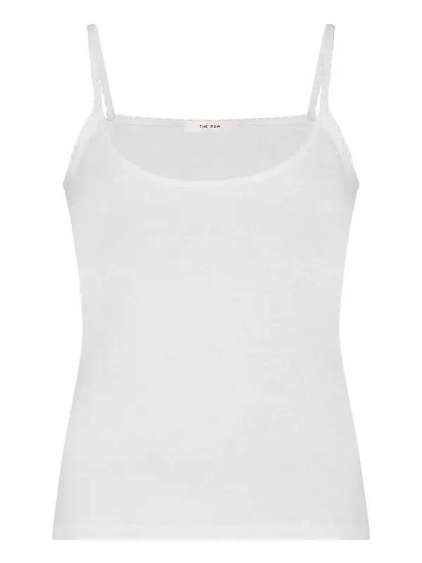 THE ROW Denzel Tank Top - White