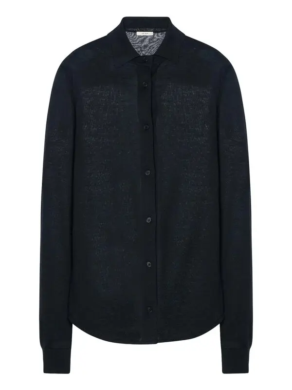 THE ROW Nafari Shirt - Black