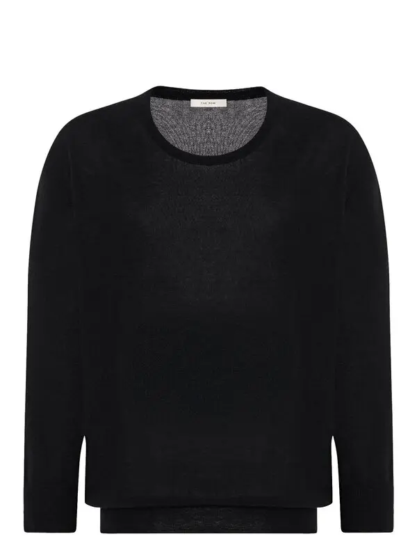 THE ROW Nimra Cashmere Sweater - Black