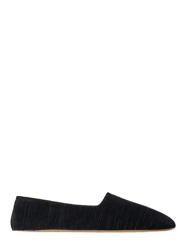 THE ROW Ponti Slipper - Black