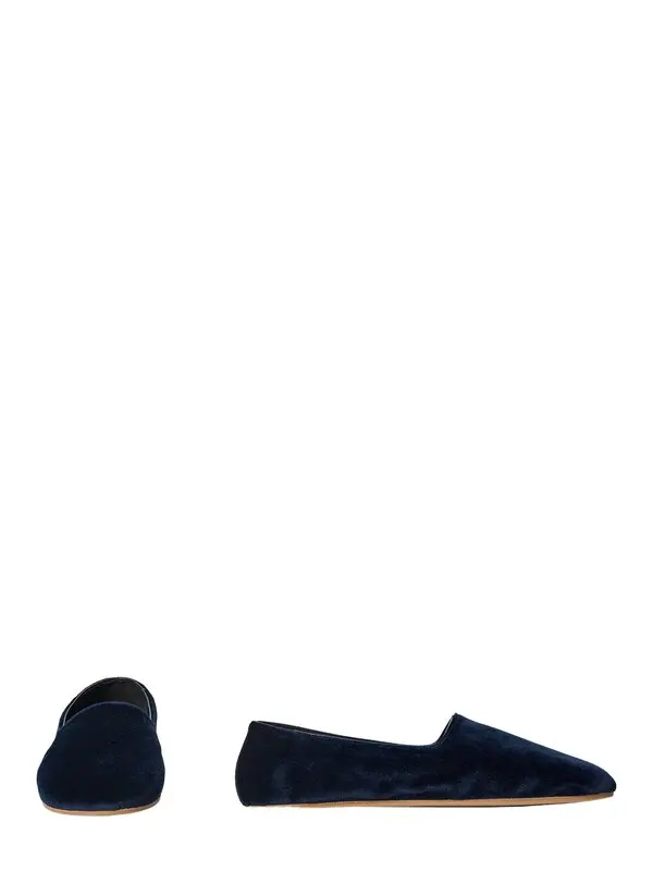 THE ROW Ponti Slipper - Deep Blue