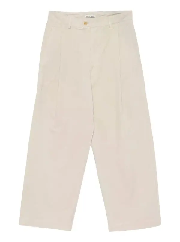 CARTER YOUNG Straight Leg Trousers - Neutrals