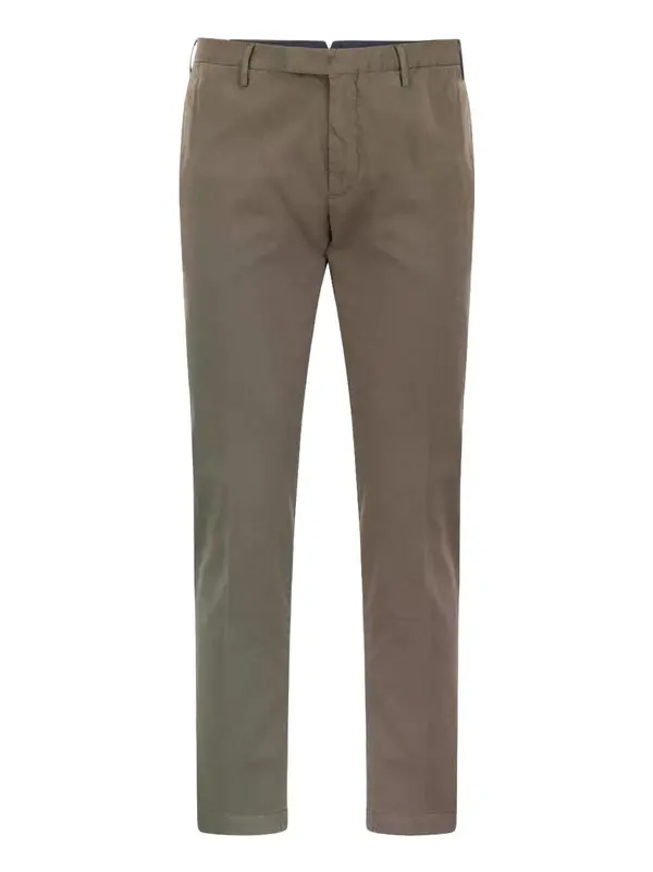 PT TORINO Belt-loop Trousers - Brown