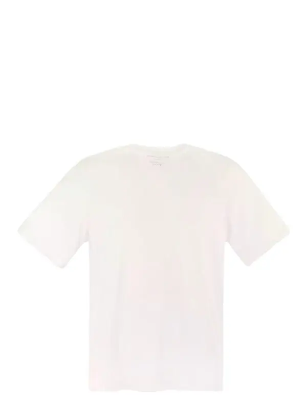 Majestic Filatures Crew Neck Short-sleeve T-shirt - White