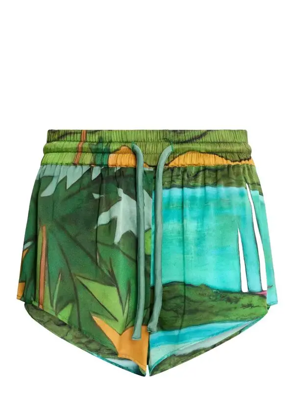 DONDE ESTEBAN Magdalena Shorts - Green