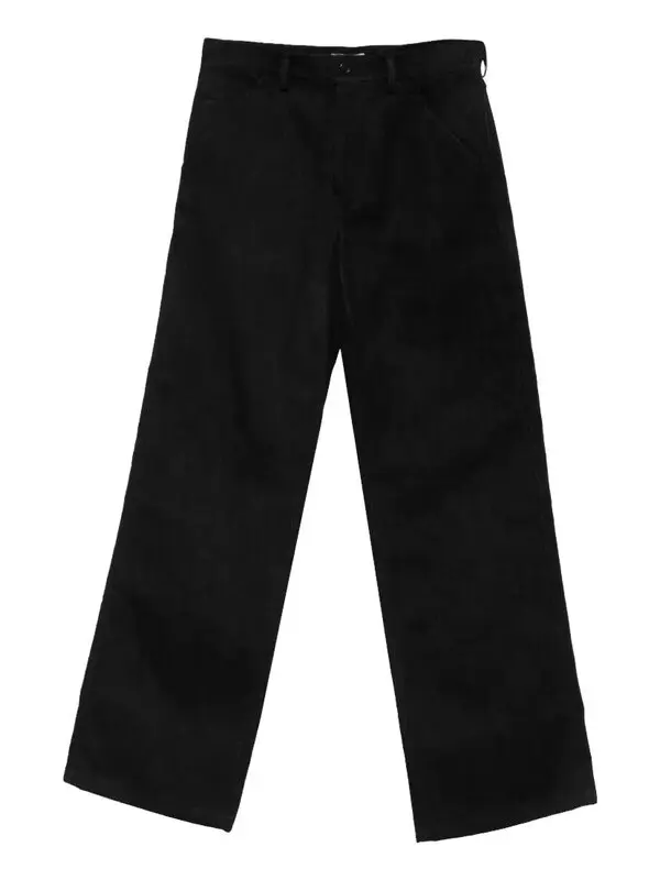 RIER Straight-leg Trousers - Black