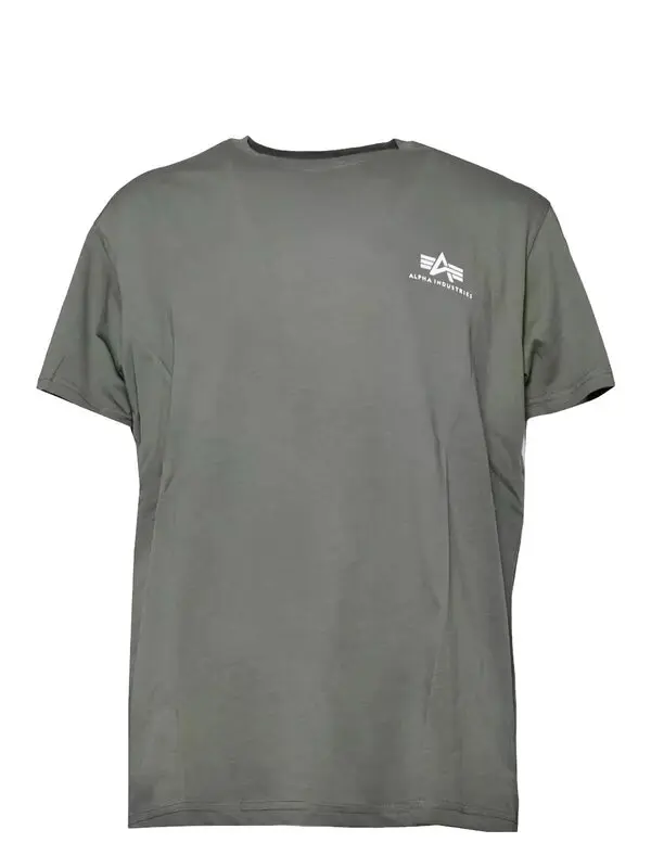 Alpha Industries Logo-print T-shirt - Grey