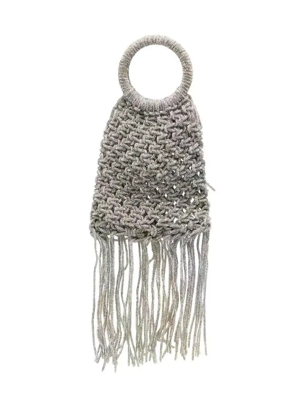 TWENTY FOURHAITCH Maronti Tote Bag - Silver