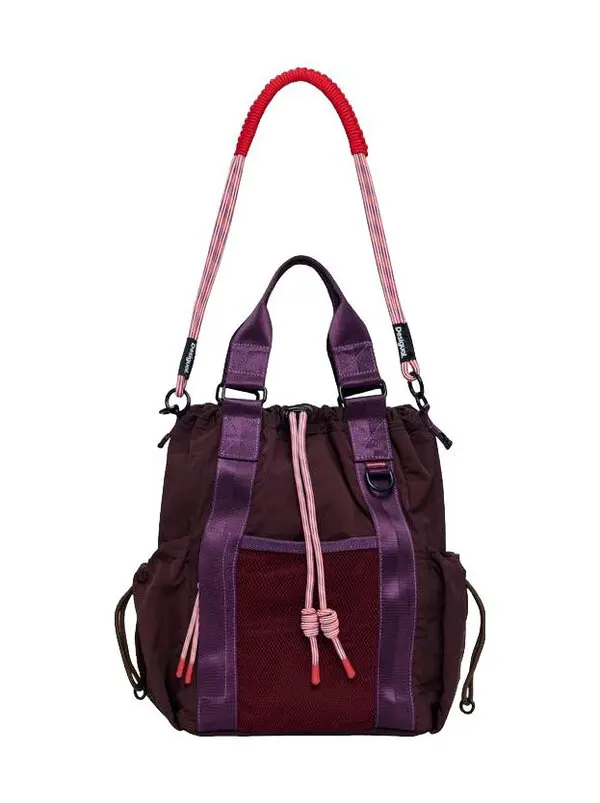 Desigual Medium Voyager Backpack - Burgundy