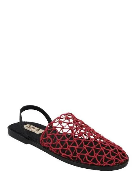 Mia Kairo Sandal - Red Woven