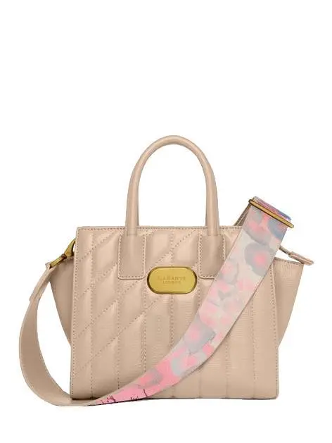 LABANTE LONDON Mini Demi Tote Bag - Beige