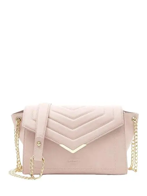 LABANTE LONDON Kensington Vegan Crossbody Bag - Nude