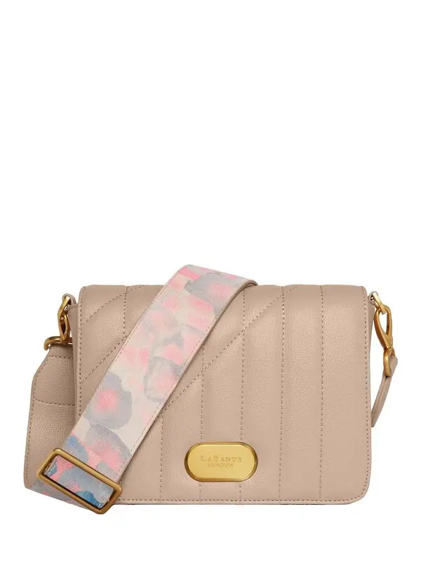 LABANTE LONDON Iris Mini Shoulder Bag - Beige
