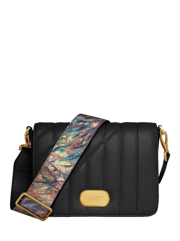 LABANTE LONDON Iris Mini Shoulder Bag - Black