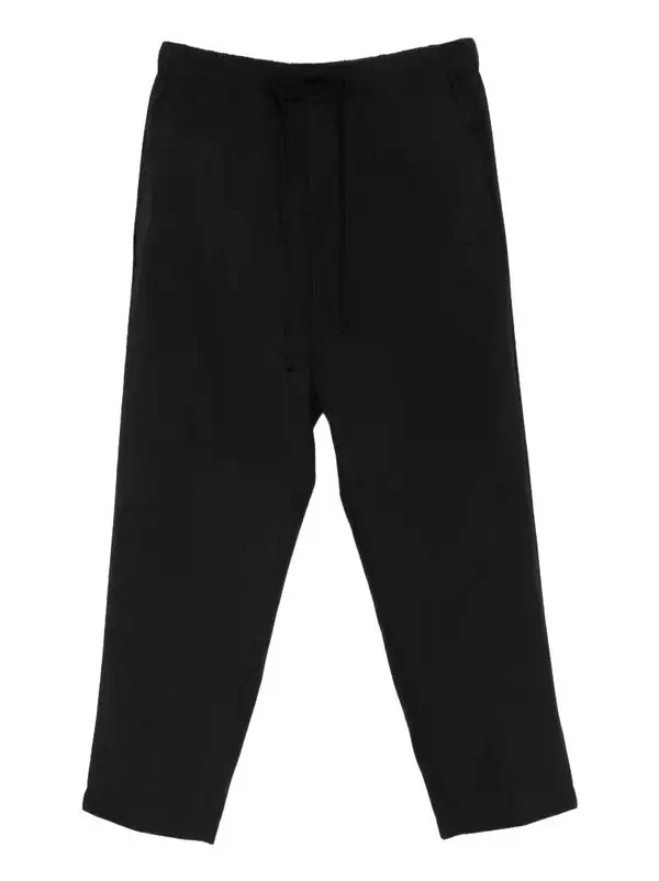 Imperial Drawstring Trousers - Black