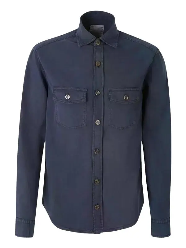 RICHARD J. BROWN Buttoned Pocket Jacket - Blue