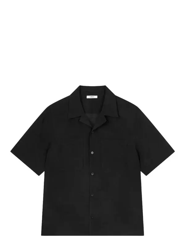 STUDIO TOMBOY Short Sleeve Shirt - Black