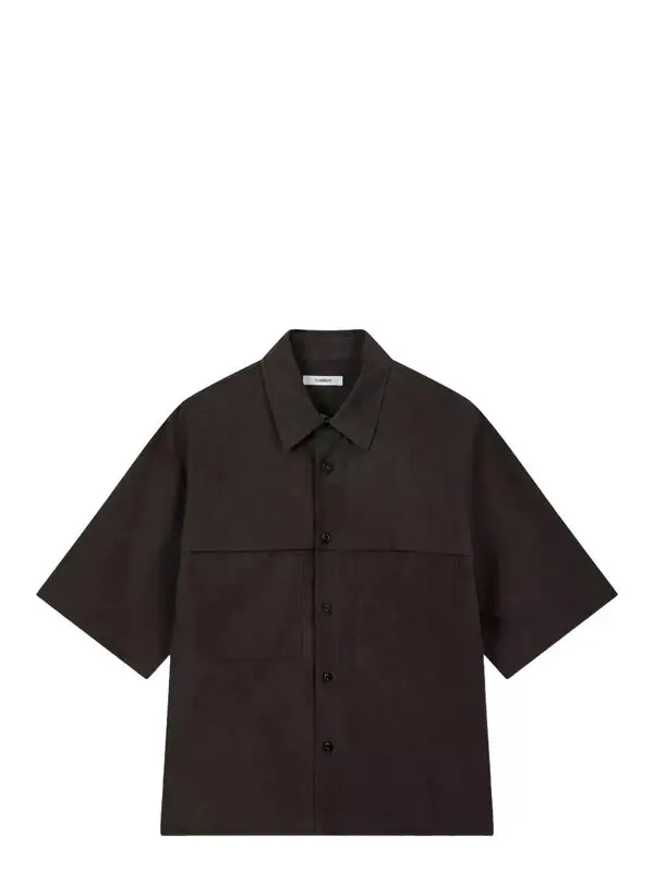 STUDIO TOMBOY Double Pocket Shirt - Brown