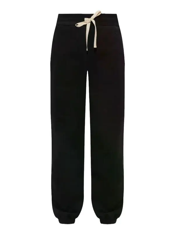 JIL SANDER Embroidered Track Pants - Black