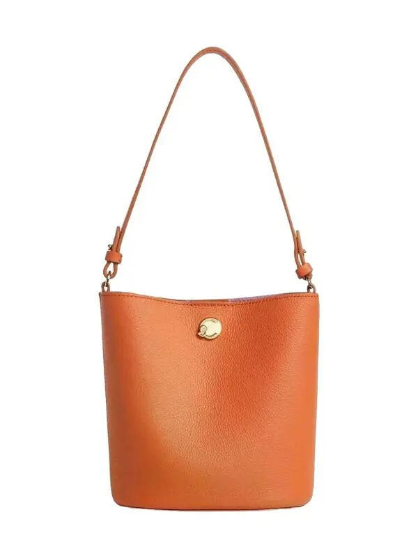 COCCINELLE Mini Nikla Leather Shoulder Bag - Orange