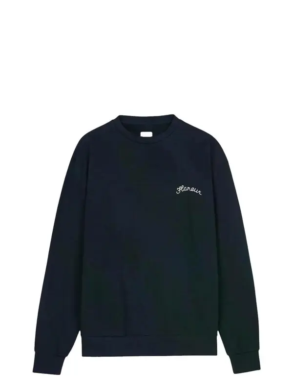 FLANEUR Signature Sweatshirt - Blue