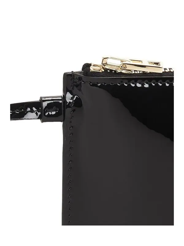 TOM FORD Patent Leather Zipped Wristlet - Black