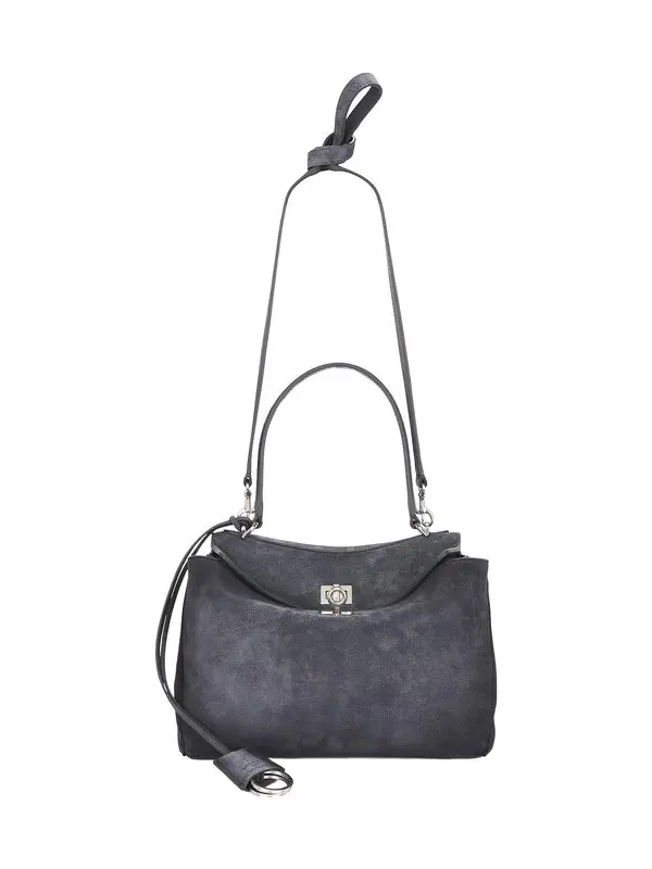 Balenciaga Rodeo Small Top Handle Bag - Storm Grey