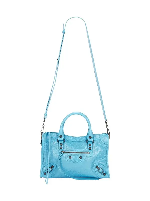 Balenciaga Le City Small Bag - Bleu Cyan