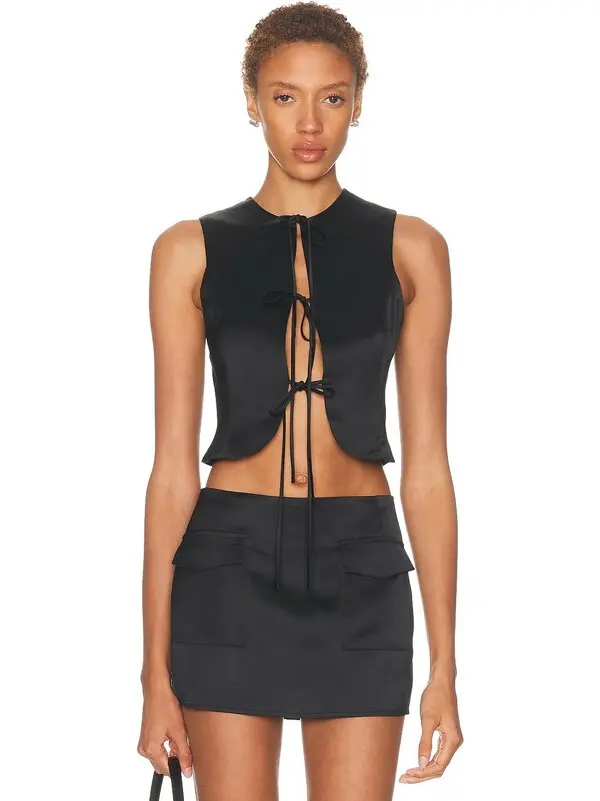 ALFIE Neda Top - Black