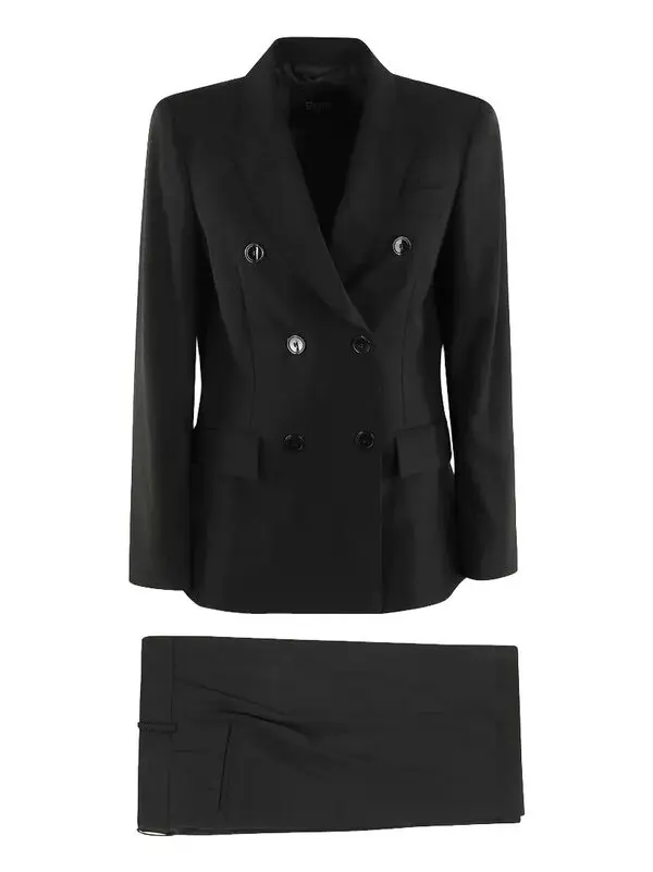 Seventy Double-breasted Blazer - Black
