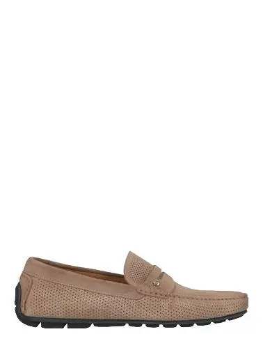 BALDININI Leather Penny Loafers - Beige