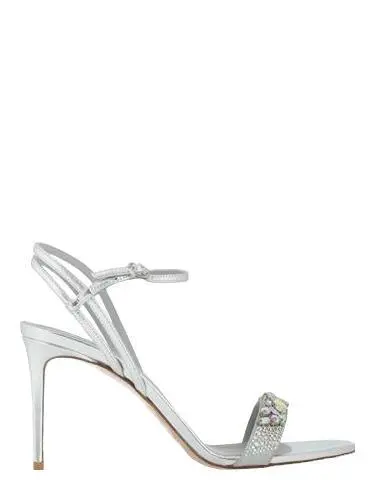 LE SILLA Slingback Stiletto Sandals - Silver