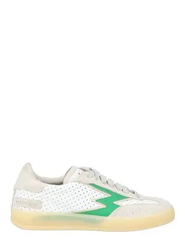 MOACONCEPT Leather Low-top Sneakers - White