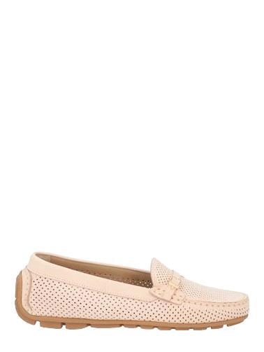 BALDININI Leather Driving Loafers - Blush