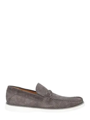BALDININI Leather Loafers - Grey