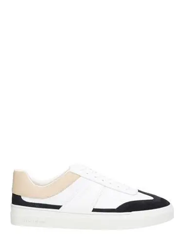 BALDININI Low-top Calfskin Sneakers - White