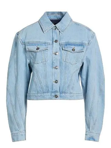 MUGLER Denim Trucker Jacket - Blue