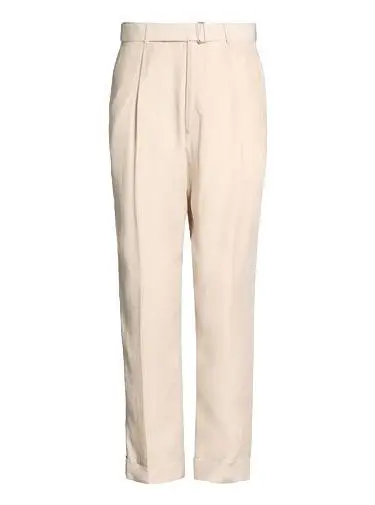 Officine Générale Tapered Leg Lyocell Pants - Beige