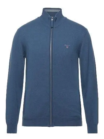 Gant Lambswool Cardigan - Blue