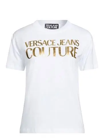 Versace Logo-print Cotton T-shirt - White