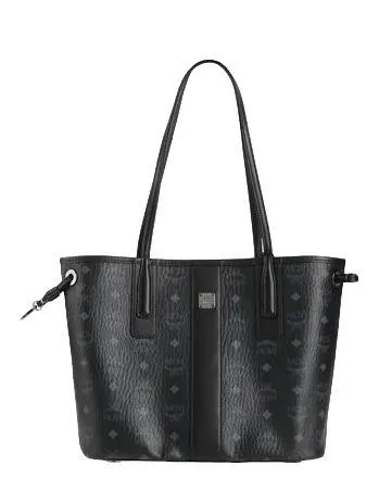 Mcm Handbag In Leather - Black