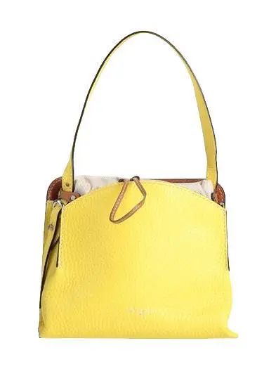 GIANNI CHIARINI Leather Handbag - Yellow