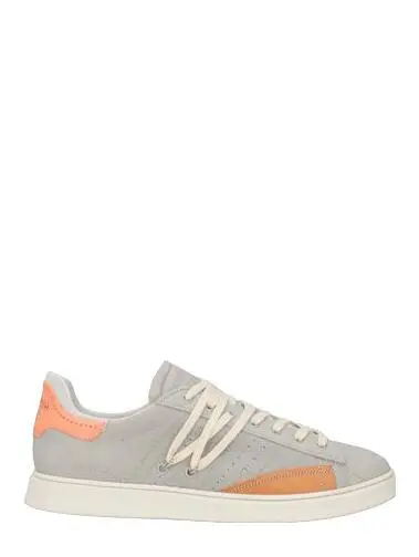 HIDNANDER Light Leather Sneakers - Light Grey