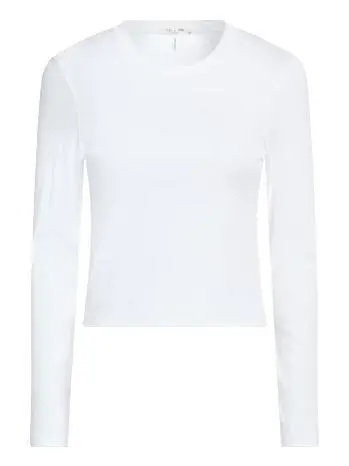 Rag & Bone Basic Long Sleeve T-shirt - White
