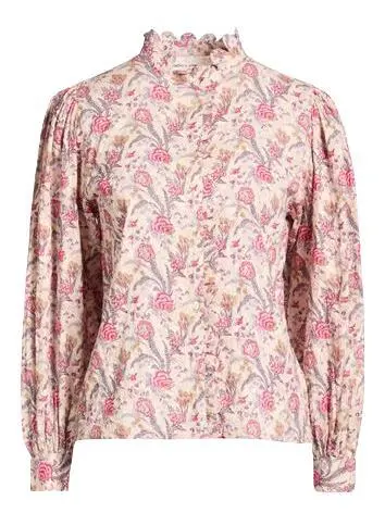 Antik Batik Floral Print Shirt - Pink
