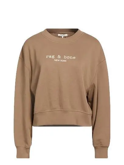 Rag & Bone Cotton-elastane French Terry Sweatshirt - Beige