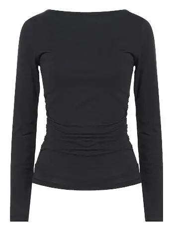 Rag & Bone Jersey Top With Gathered Detail - Grey
