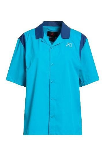 JORDAN Multicolor Woven Shirt - Blue