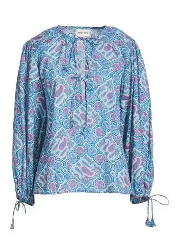 Antik Batik Paisley-print Woven Top - Deep Teal